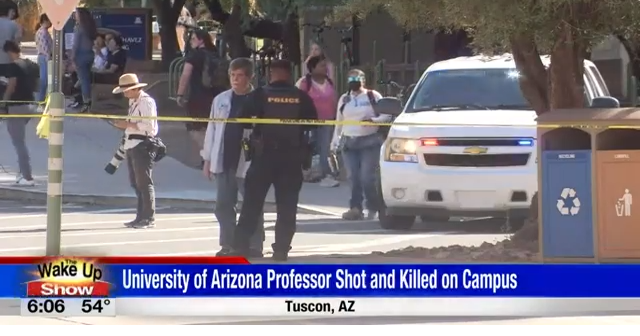Professor shot and killed on campus at University of Arizona | News ...