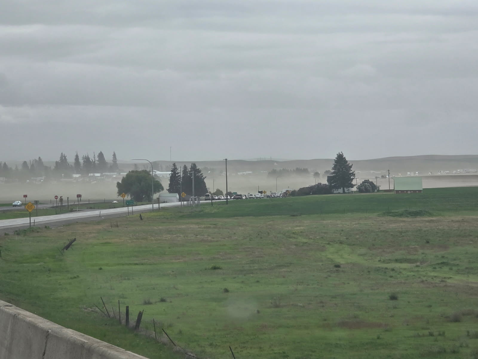 US 195 fully closed near Spangle to due to poor visibility, multiple ...