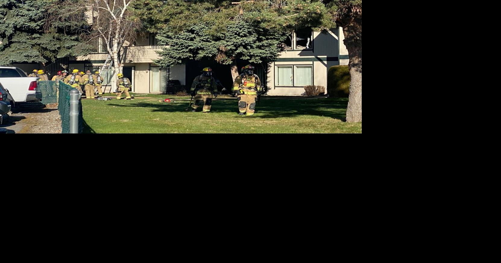 Crews respond to fire at Cedar Chateau Estates in Spokane Valley ...
