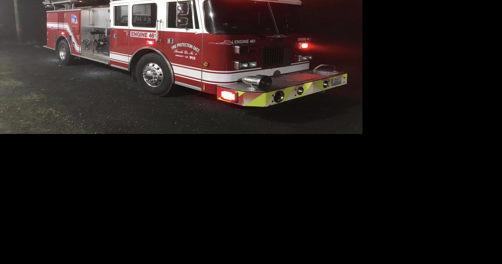 Lincoln County Fire District 4 receives new Edwall Fire Engine 461 ...
