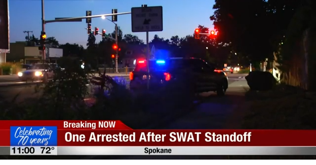 One arrested in north Spokane SWAT standoff near Indiana | Spokane News ...