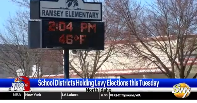 Idaho school districts holding levy elections this Tuesday | Spokane News | khq.com