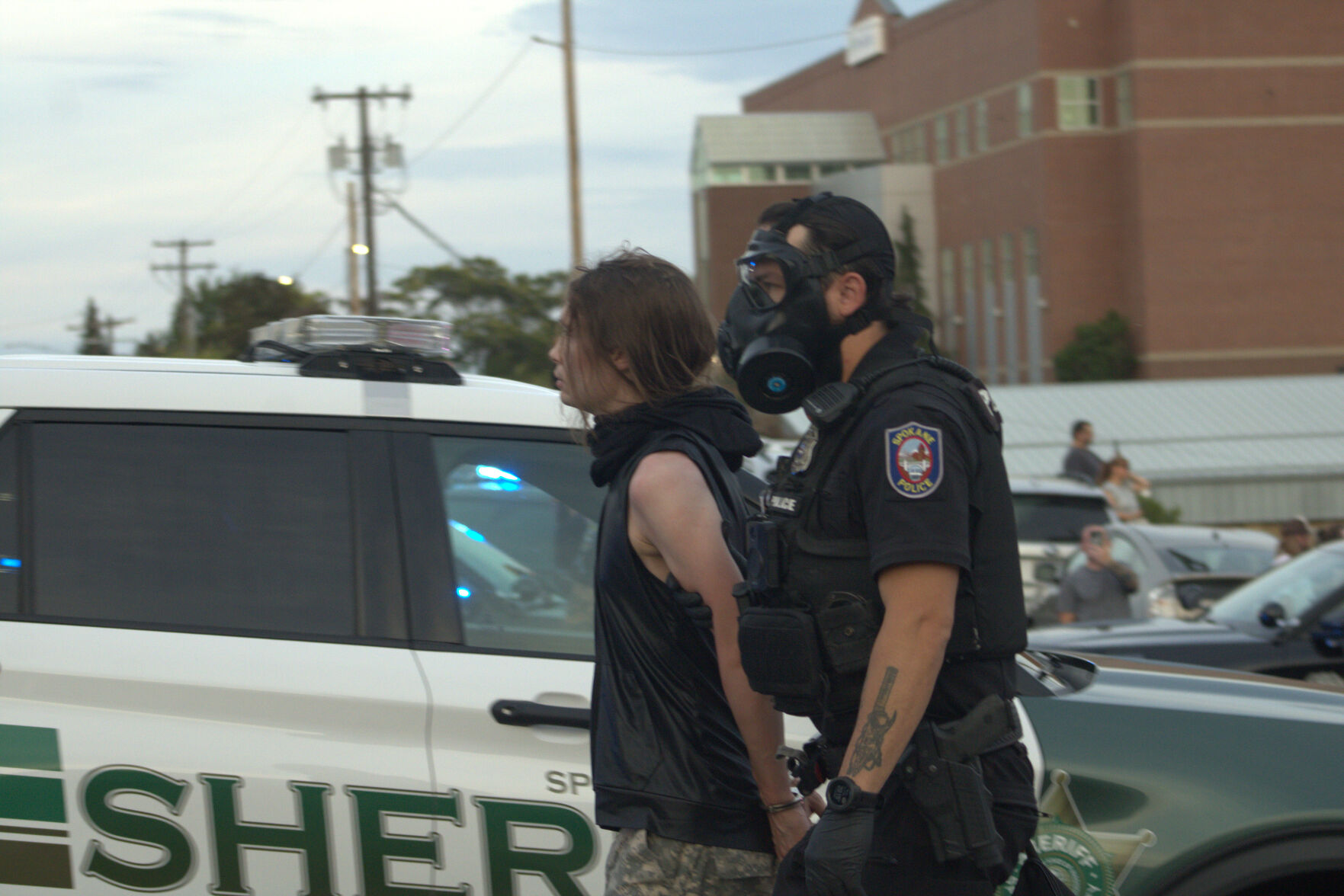 Spokane residents protest ICE deportations at Homeland Security ...