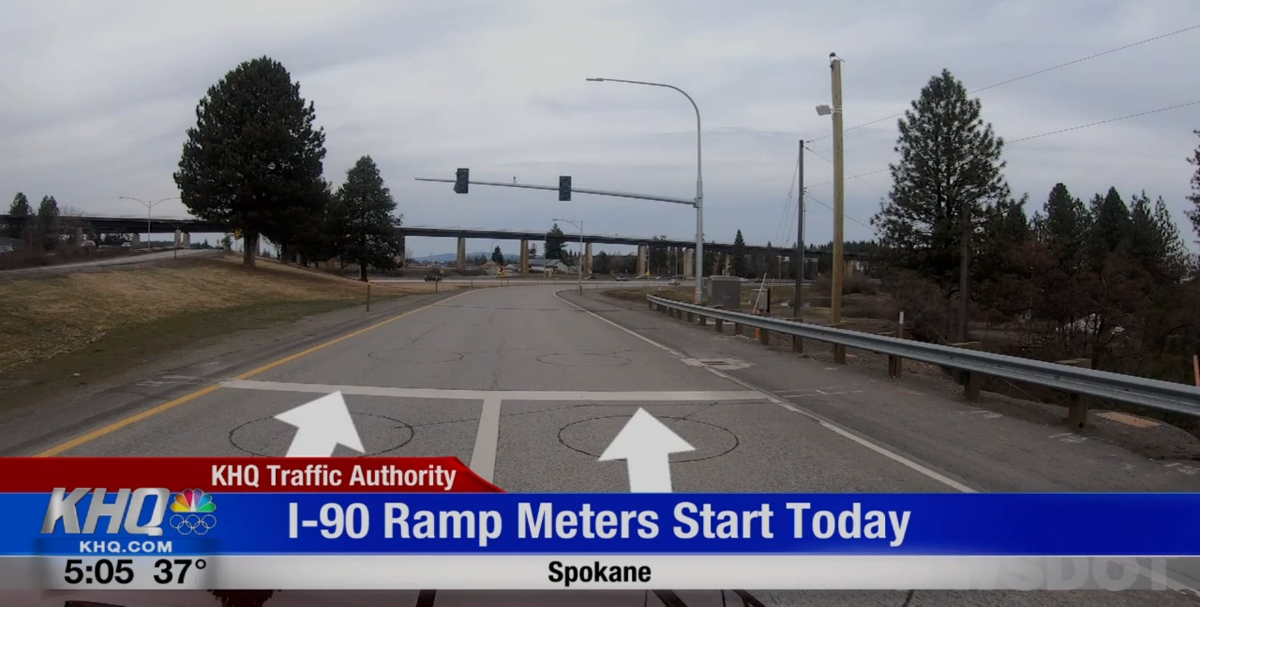 Ramp meters start in Spokane to make merging easier on I-90 | Spokane ...