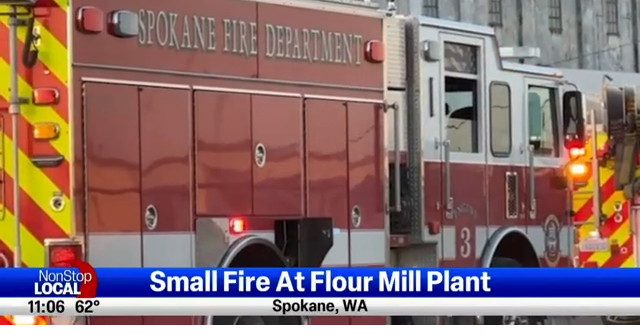Cause of small fire at Flour Mill Plant under investigation | Spokane ...