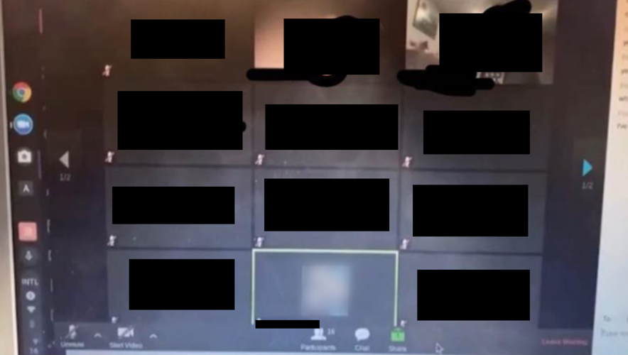 Inappropriate image appears during Central Valley Zoom class, district ...