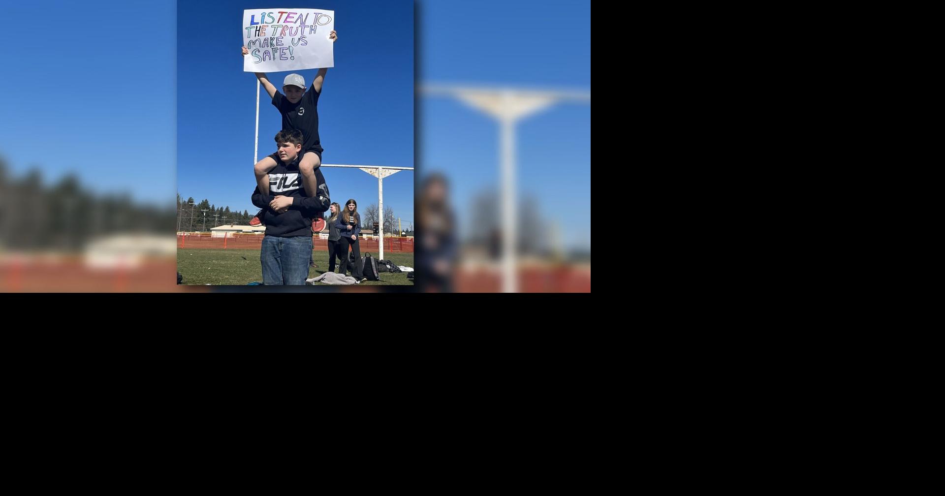 Students at Priest River Jr. High stage walkout over alleged threats ...