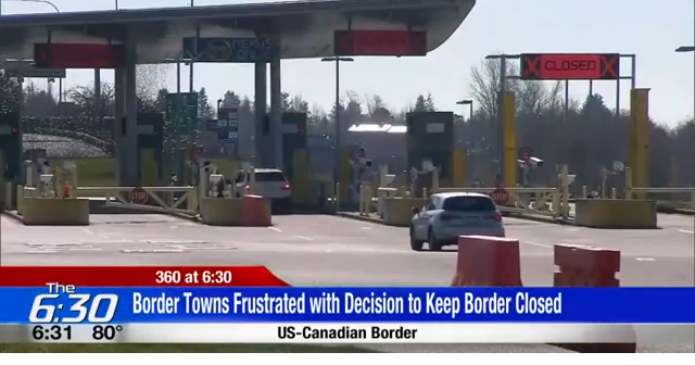 Border town frustrated with decision to keep border closed | Spokane ...