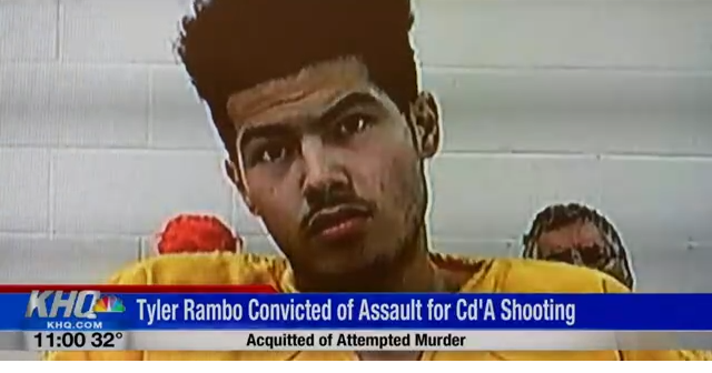 Tyler Rambo found guilty of three counts of aggravated assault of a ...