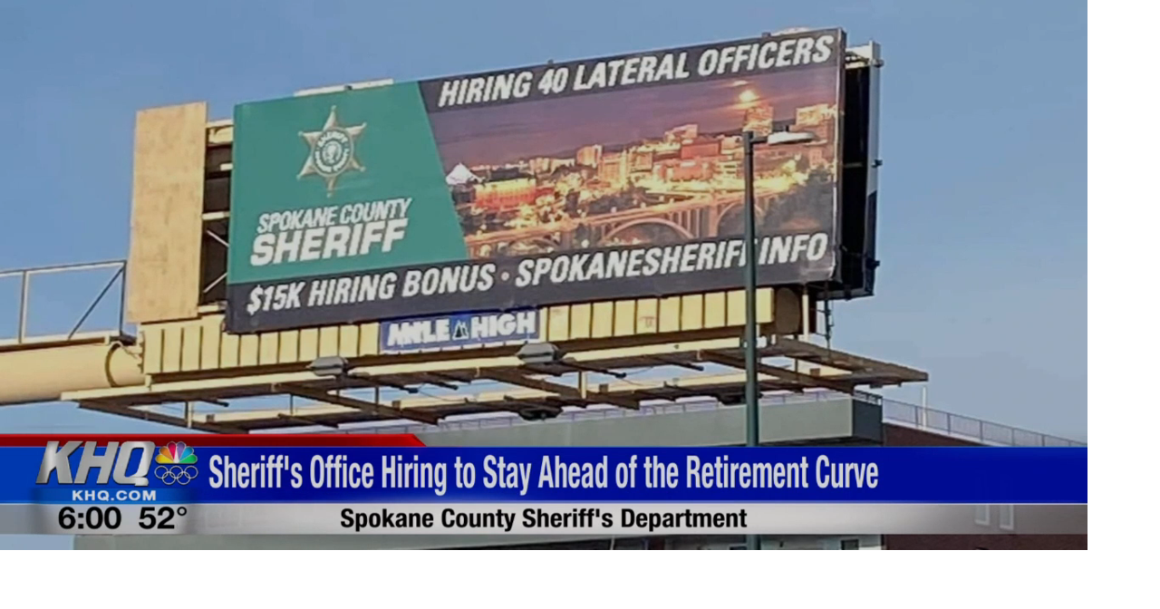 Sheriff's Office puts up recruitment billboards in Portland, Seattle ...