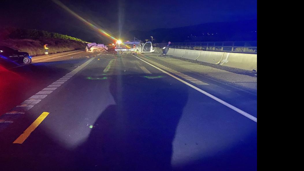 2 injured in 5-vehicle crash in East Wenatchee construction zone ...