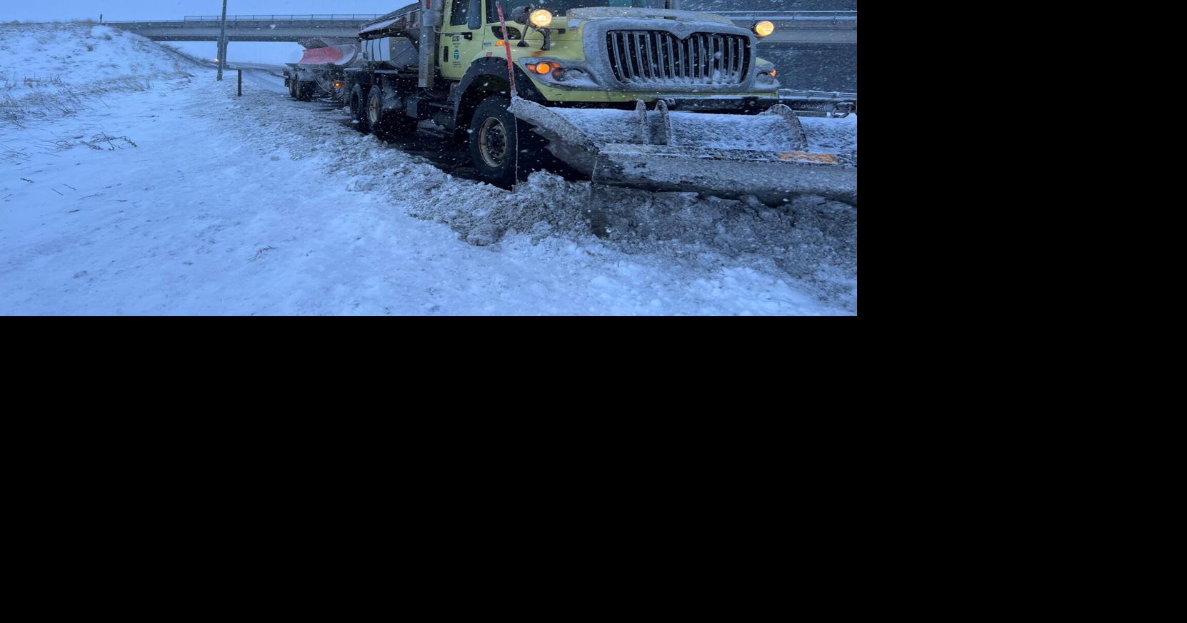 WSDOT crews, including Plowie McPlow Plow, work to clear state routes ...