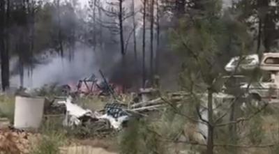 Firefighters on the scene of structure, wildland fire in Cheney | News ...