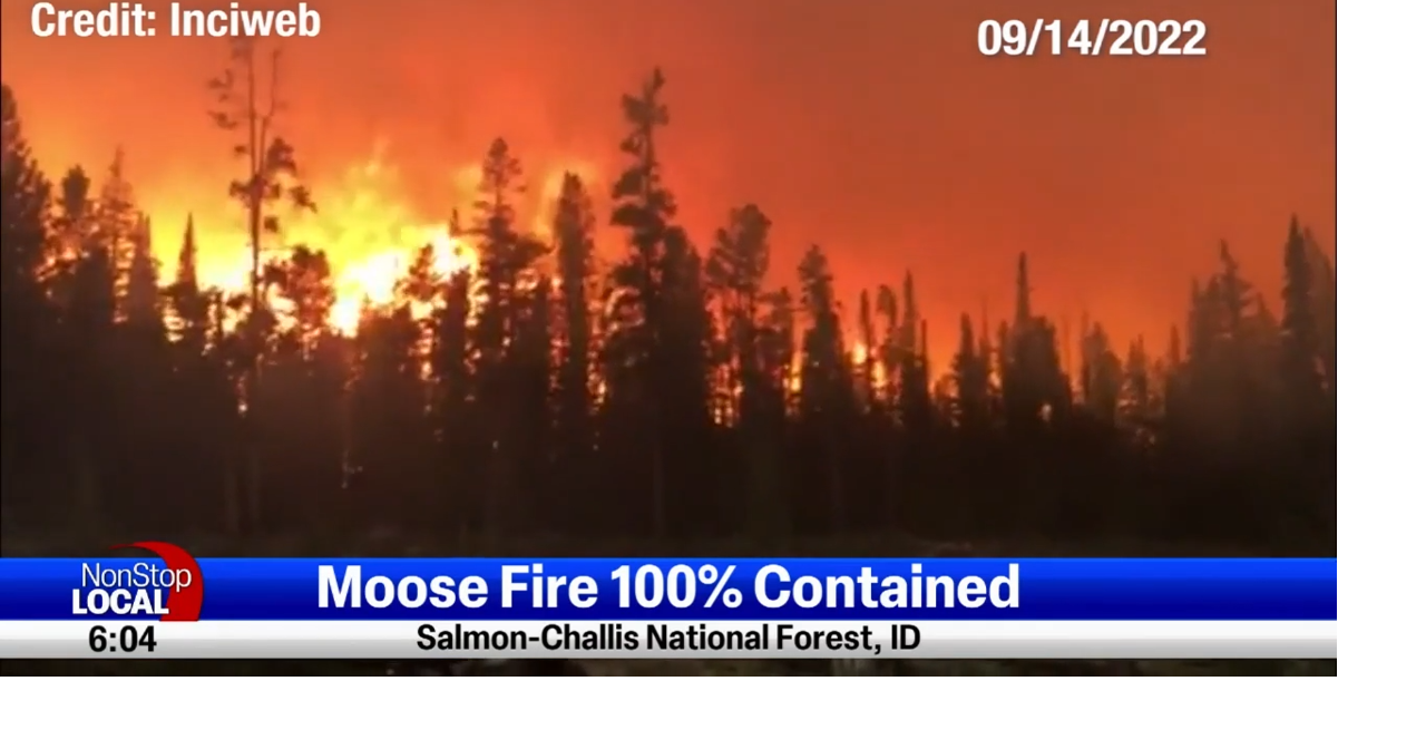 Moose Fire 100% contained | Spokane News | khq.com
