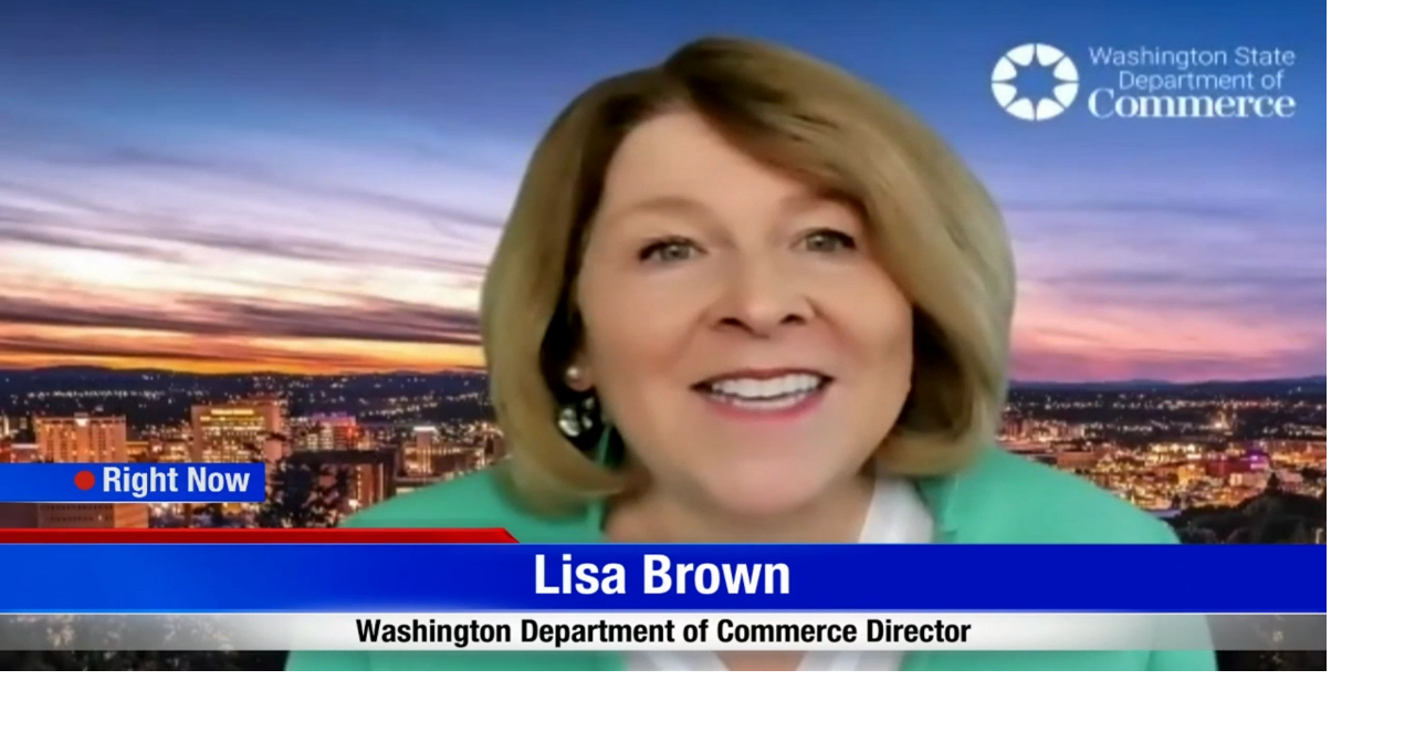 Washington Department of Commerce holds virtual press conference ...