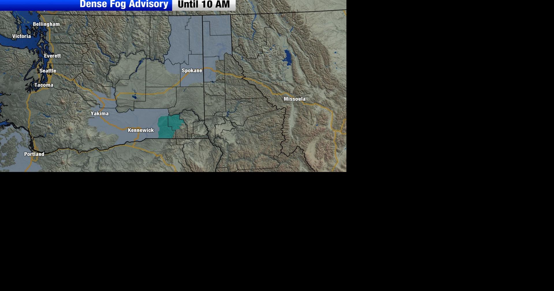 Dense fog impacting the morning commute with stagnant conditions today ...