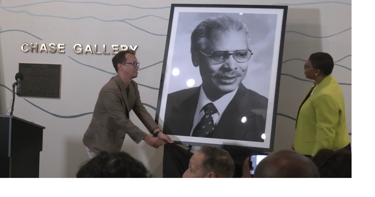 Spokane unveils portrait of first Black Mayor Jim Chase | Spokane News ...