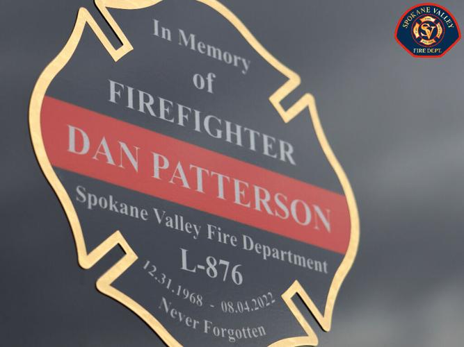 Spokane County motorcycle firefighters carry memorial for Dan Patterson ...