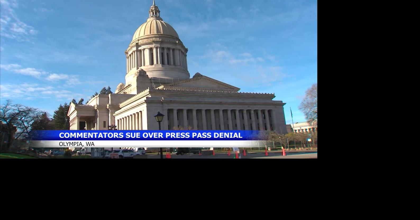 Conservative reporters sue Washington House over press pass rejections ...