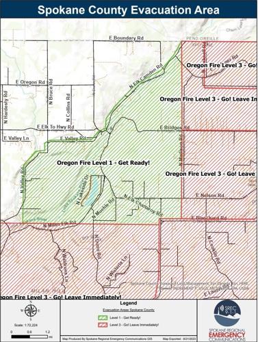 Oregon Road Pine evacuation maps - Aug. 22 | | khq.com