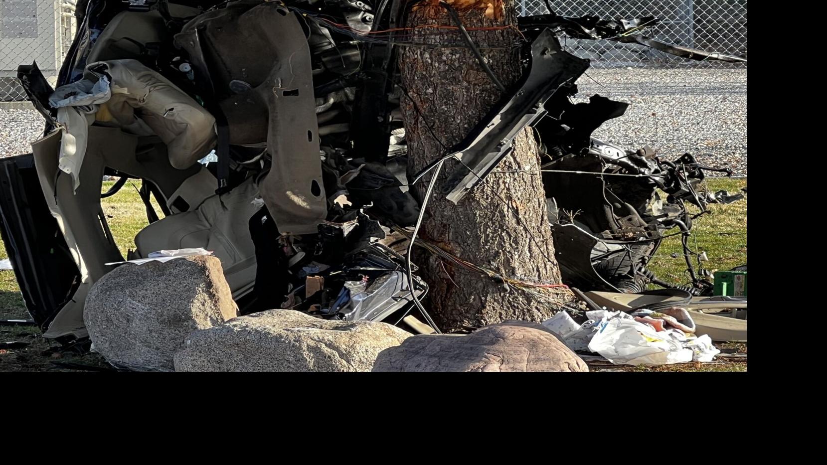 1 dead, 1 critically injured after high speed crash with tree in ...