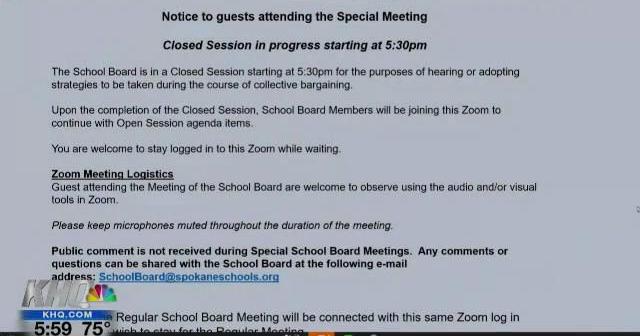 VIDEO: SPS board members preparing to announce financial emergency ...