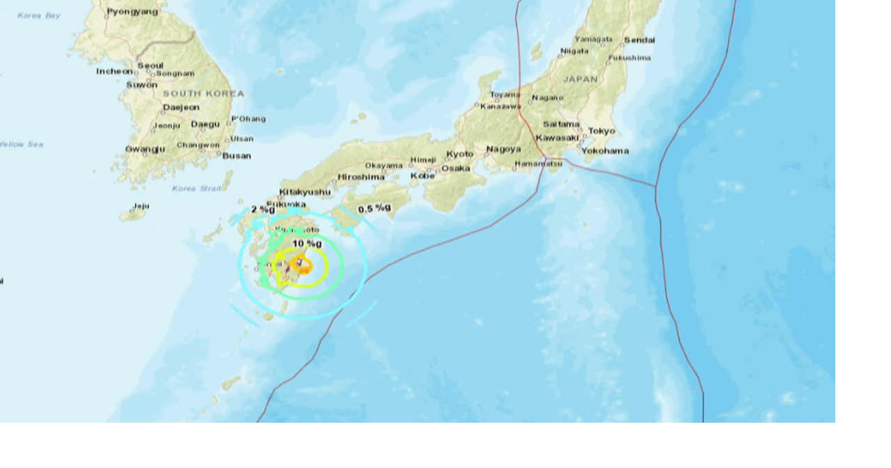 6.9 earthquake sends Japan into tsunami warning | Non-stop | khq.com