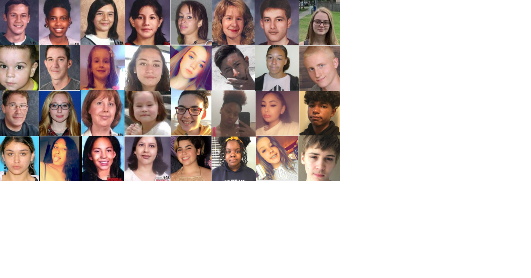 Over 30,000 missing children cases across US on 37th annual National ...
