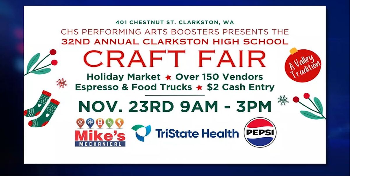 Clarkston High School to host 32nd Annual Craft Fair | Spokane News ...
