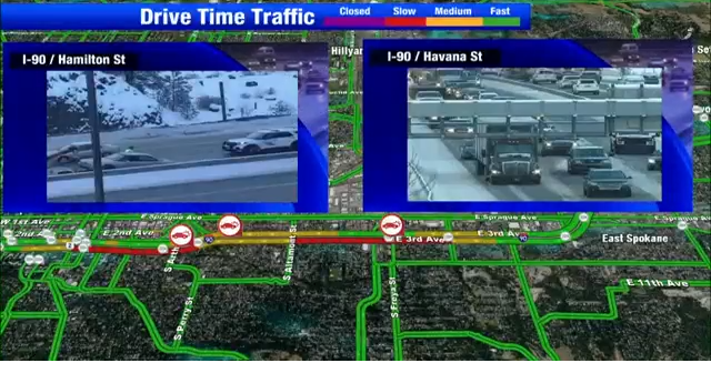 Morning road conditions and drive time traffic for Dec. 21 | Spokane ...