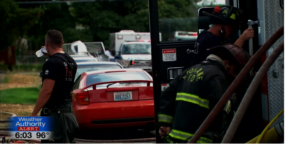 Fire crews also battling heat exhaustion | Washington Wildfires | khq.com