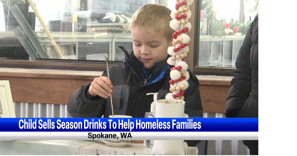 Little boy's hot chocolate stand helps homeless families | Community ...