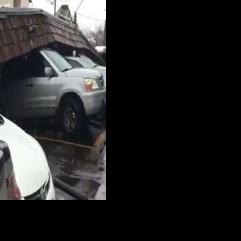 Spokane carport collapse traps 19 cars | Spokane News | khq.com