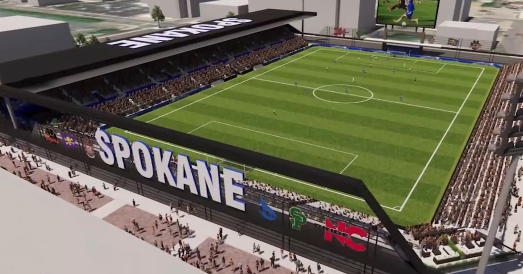 Spokane's newest landmark ONE Stadium Spokane set to open in September | Spokane News | khq.com