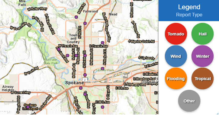 Interactive storm report map lets users see how much snow fell in their ...