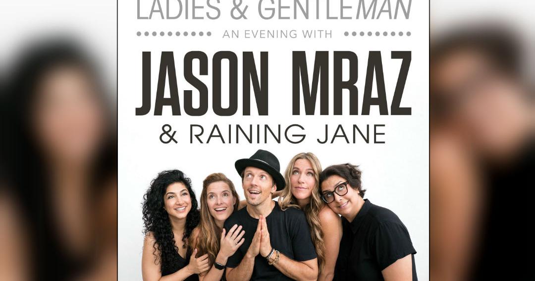 Jason Mraz & Raining Jane performing at Spokane's FIC this November ...