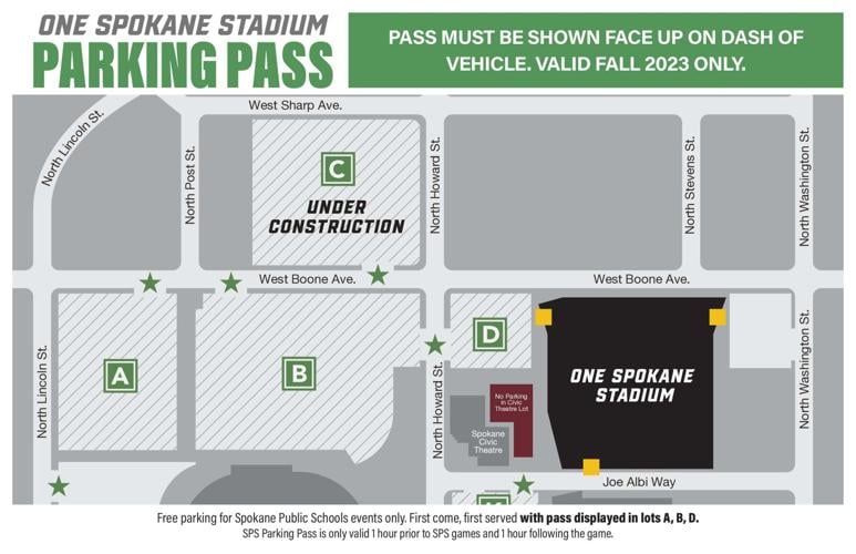 Where to park for Spokane Public School games at the new One Spokane ...