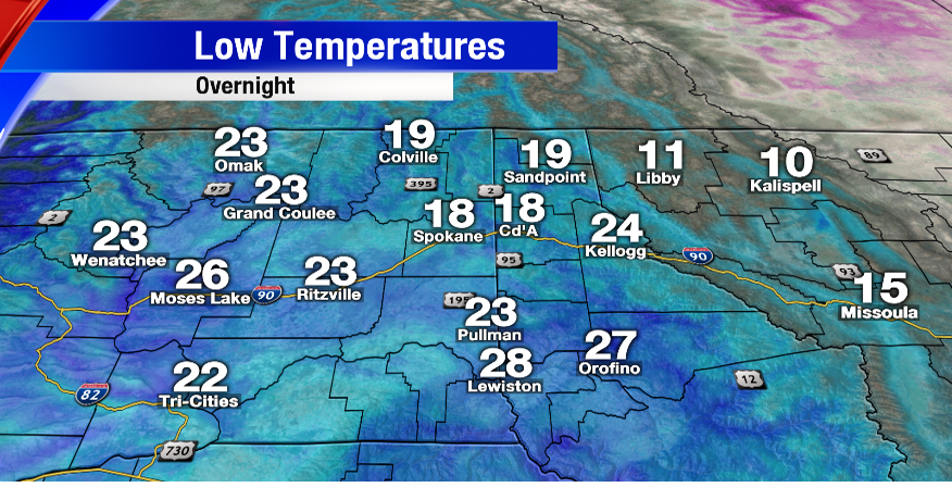 Another COLD night ahead! | Spokane Weather | khq.com