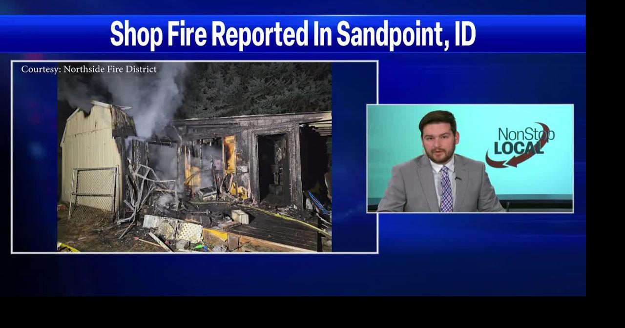 Shop fire quickly contained in Sandpoint, Idaho | Idaho News | khq.com