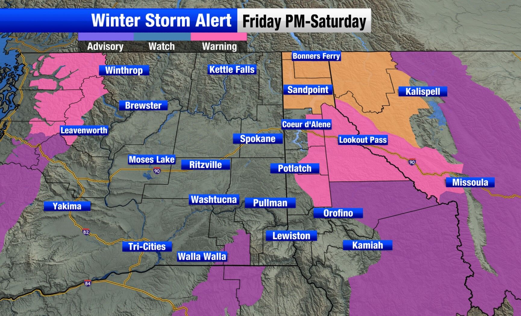 Weekend Forecast | Weather | khq.com