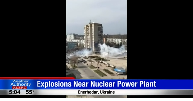 Explosions near Ukraine nuclear power plant | Spokane News | khq.com