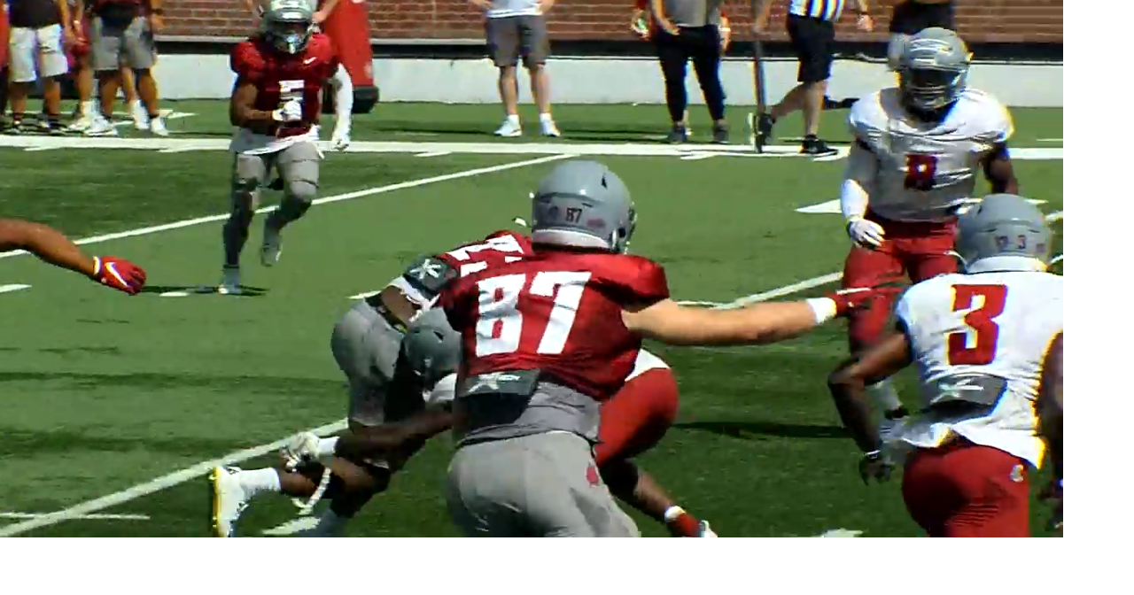 WSU defense sets tone in first scrimmage | Washington State Sports ...