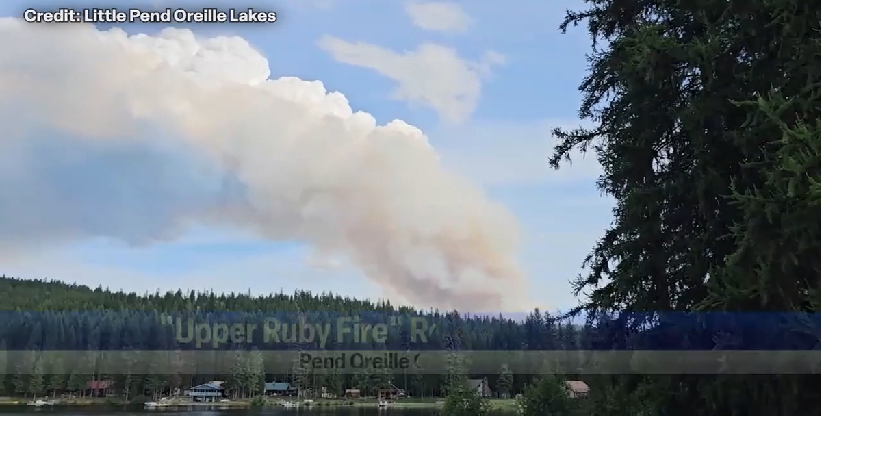 Upper Ruby Fire reaches 220 acres | Spokane News | khq.com