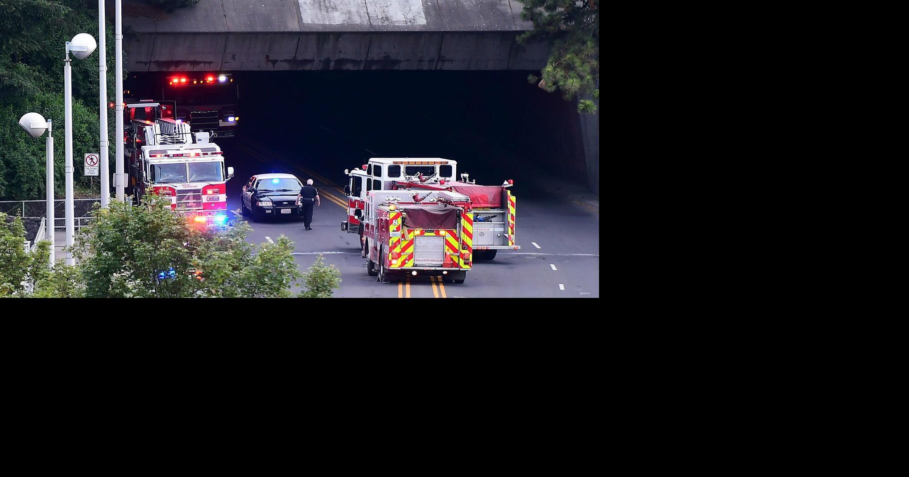 Spokane firefighters rescue woman after fall from Washington Street ...