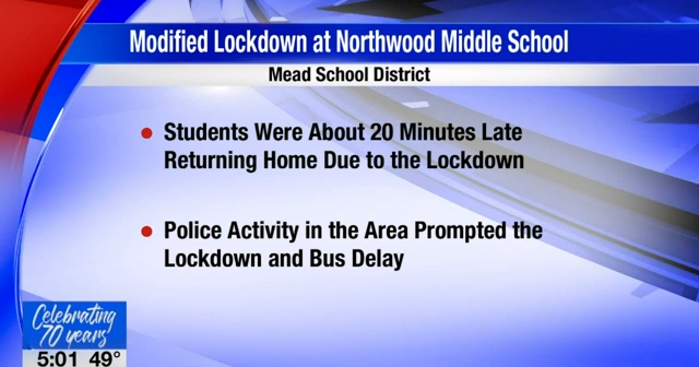 Modified lockdown at Northwood Middle School | Spokane News | khq.com