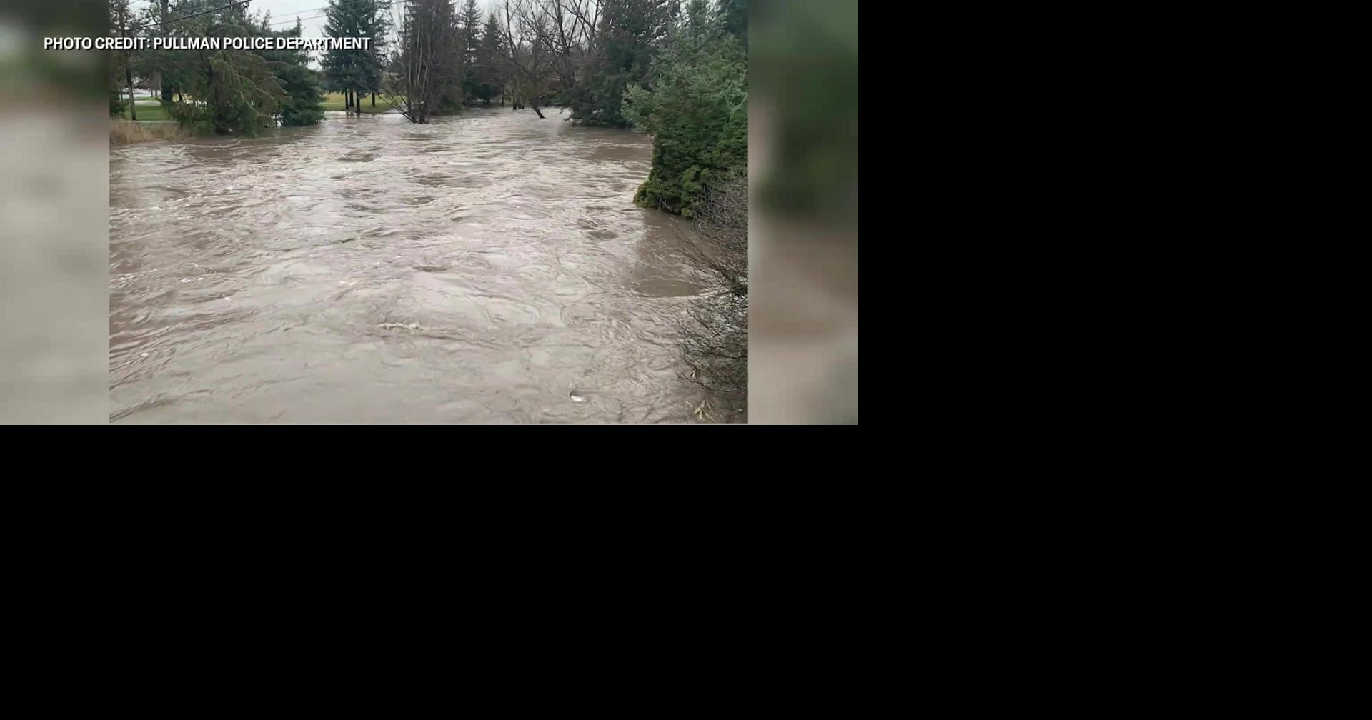Pullman streets swamped by overnight flooding | Spokane News | khq.com
