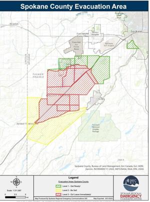 Gray Fire in Medical Lake 93% contained, final overnight shift on ...