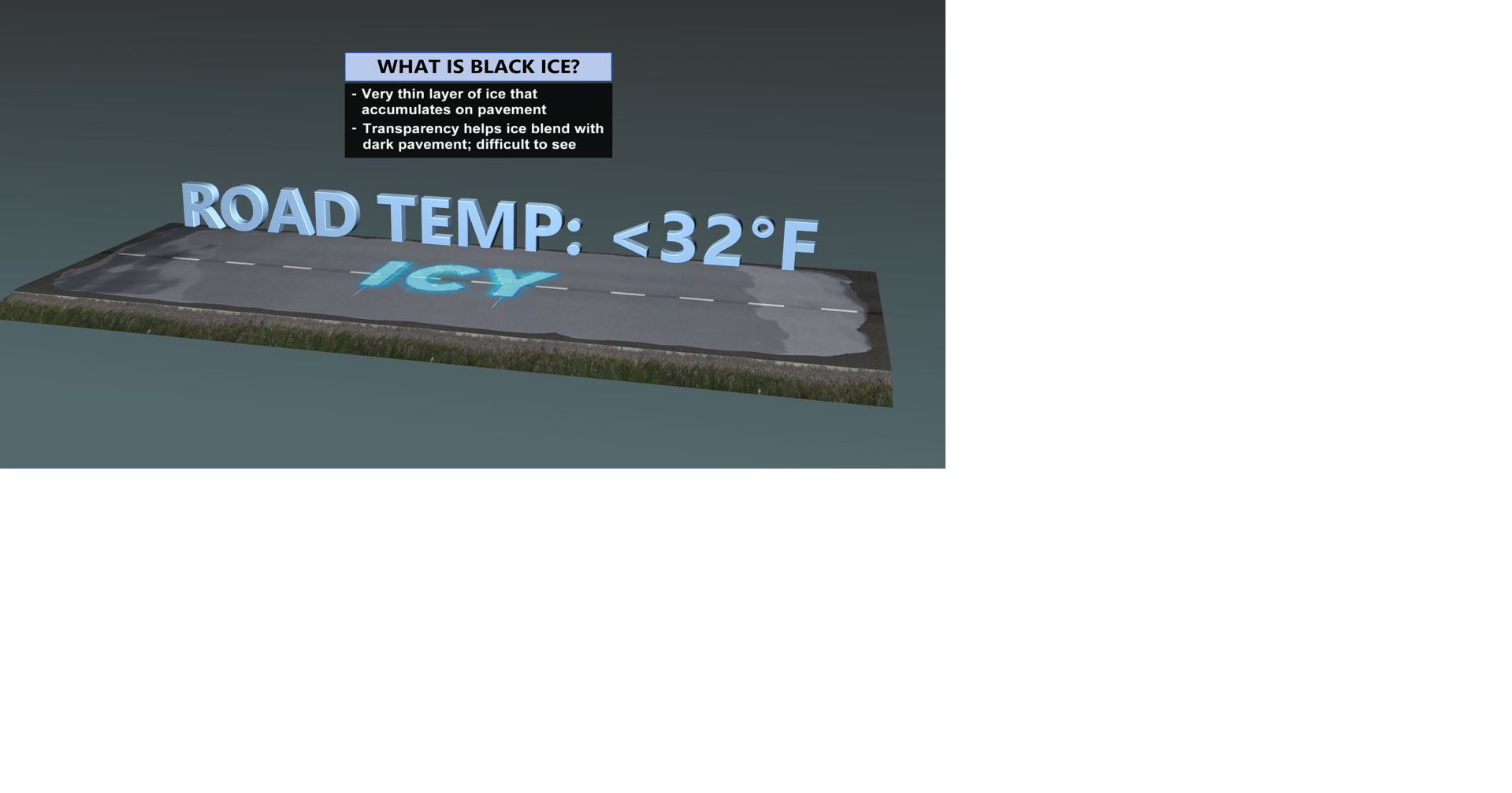 Patchy fog and freezing temperatures lead to areas of black ice on the ...