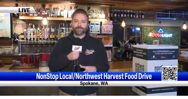 NonStop Local food drive at Backyard Public House | | khq.com