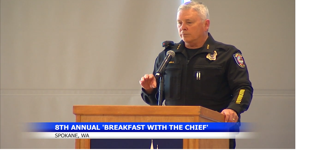 Spokane Police Chief highlights community partnership at breakfast ...